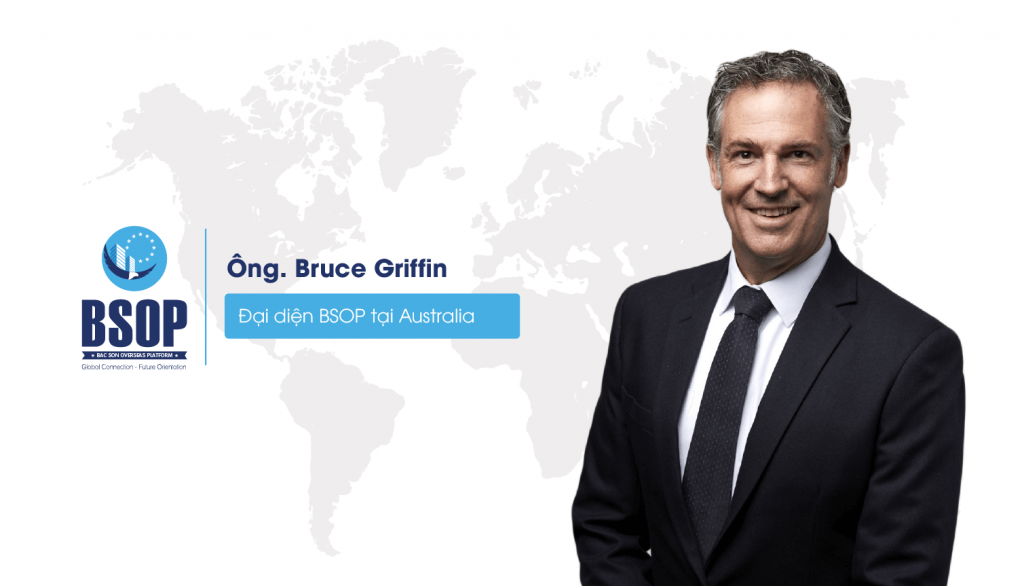 Ông Bruce Griffin - Đại diện BSOP tại Úc